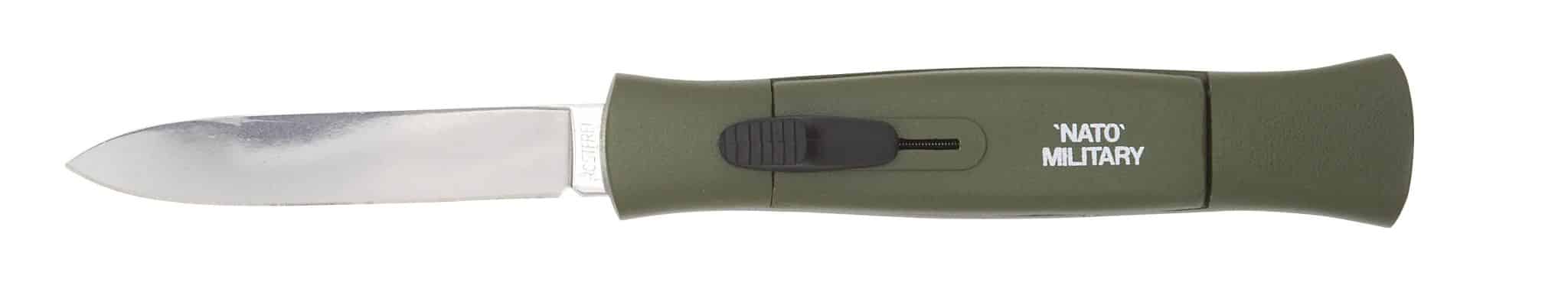 GREEN FRONT OPENER KNIFE NATO MILITARY