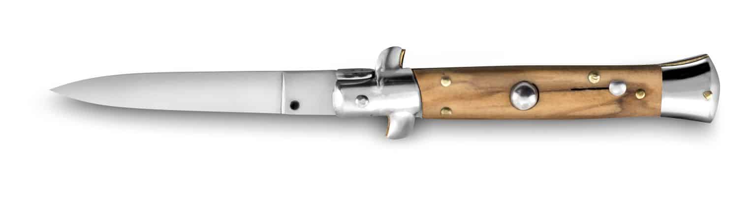 COUTEAU AUTOMATIQUE ITALIEN 23 CM OLIVIER